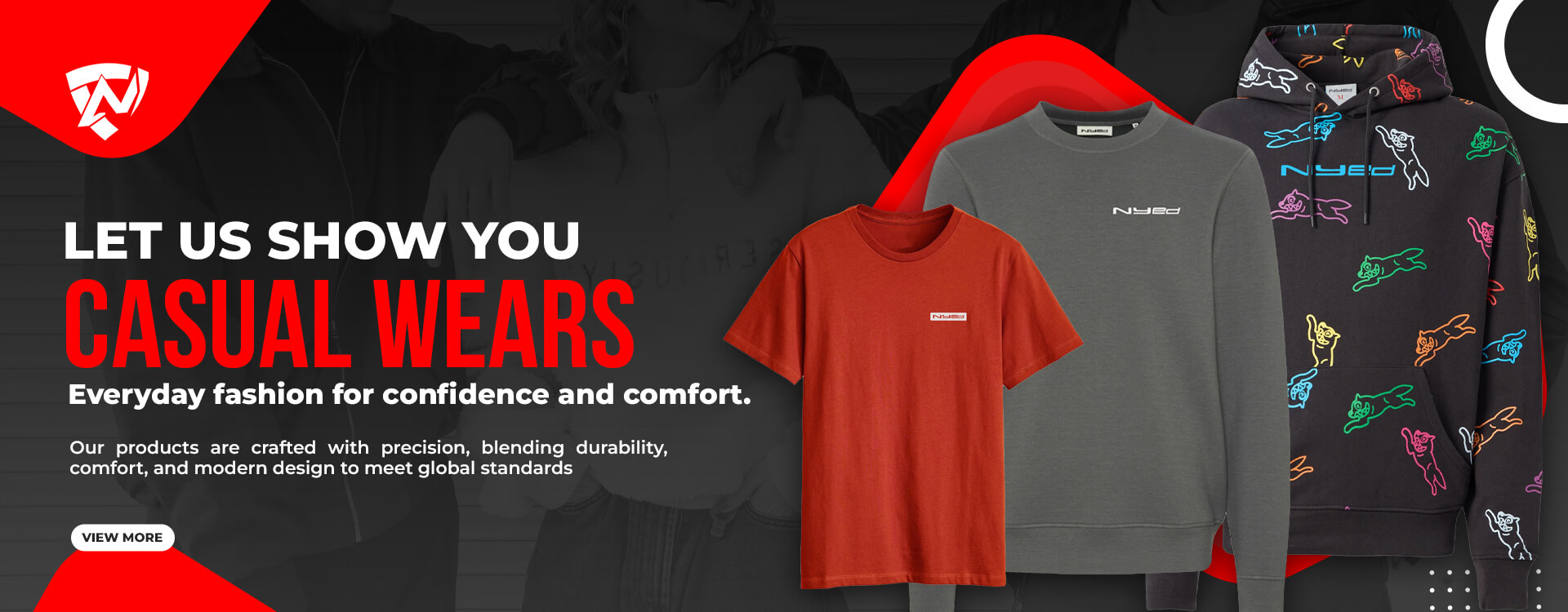 Nyed Sports - Sportswear, Casual Wear & Fitness Wear Manufacturer in ...